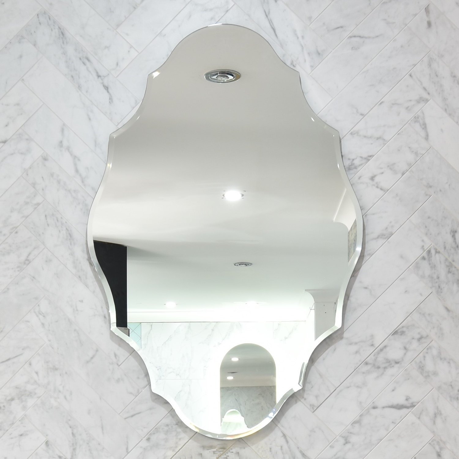 Princess 600mm x 900mm Frameless Mirror with Bevelled Edge – Enflair