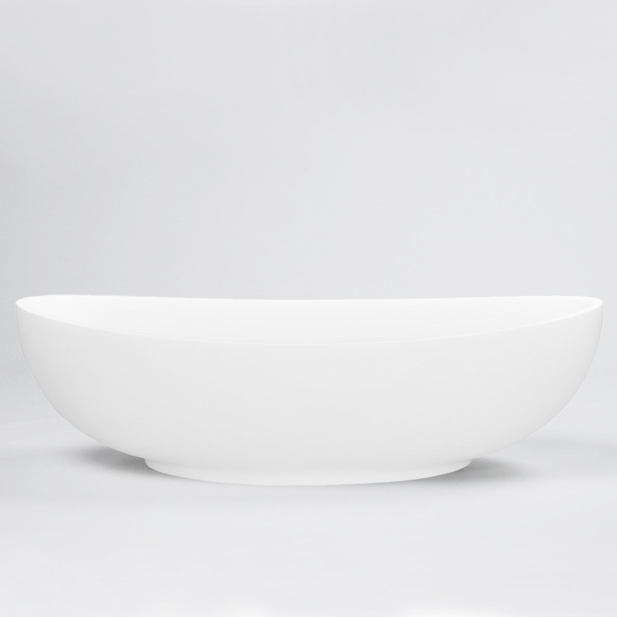 Whitehaven Artificial Stone Basin, Matte White – Enflair