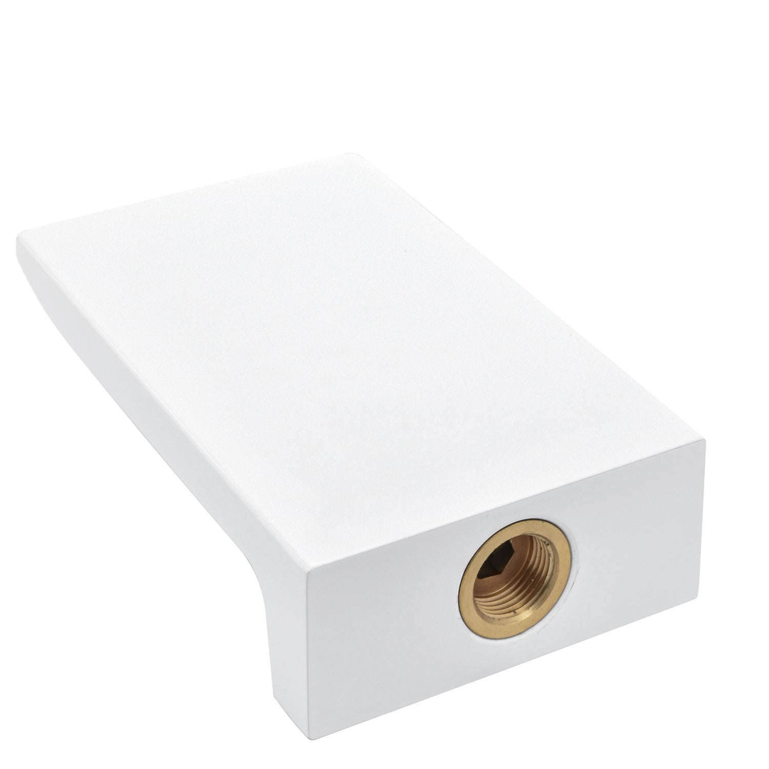 Seaspray Flat Waterfall Bath Spout | Gloss White – Enflair